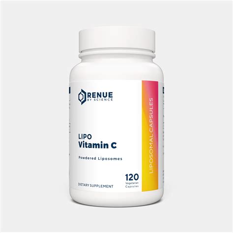 Vitamin C Liposomal 120 Ct Renue By Science Australia