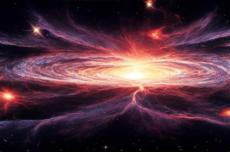 Drawings Of A Big Bang Theory Space Galaxy