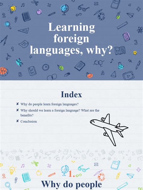 why learn foreign languages pdf