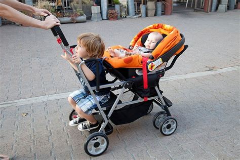 Joovy Caboose #Stand On Tandem #Stroller with #car seater | Baby ...