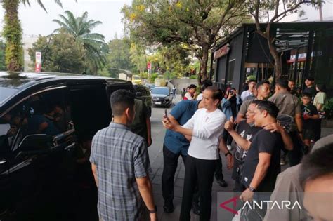 President Jokowi Returns To Hometown Ahead Of Eid Al Adha Antara News
