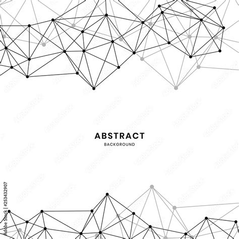 White Neural Network Illustration Stock Vector Adobe Stock