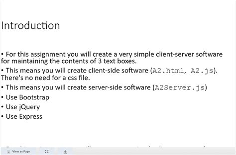 Solved Introduction For This Assignment You Will Create A Chegg