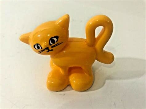 Lego Duplo Cat Kitty Gold Princess Cat Only From Set 4825 House Farm