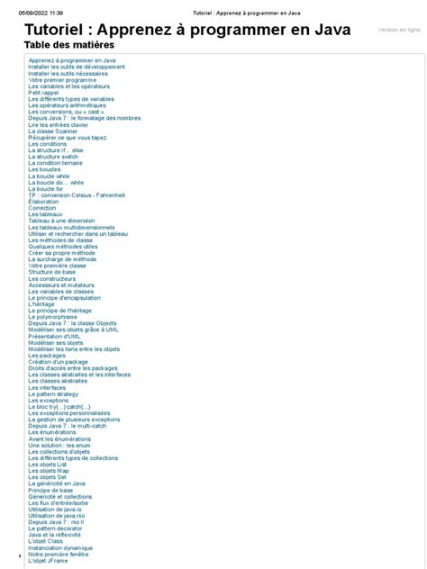 tutoriel apprenez À programmer en java descargar gratis pdf java
