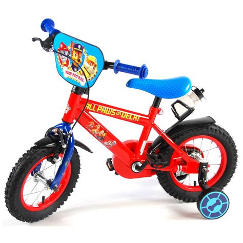 Paw Patrol Fiets Inch Rood Blauw Online Lobbes Speelgoed