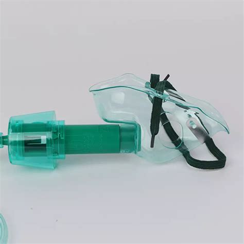 Medical Venturi Oxygen Mask With Different Color Diffuser For Curing
