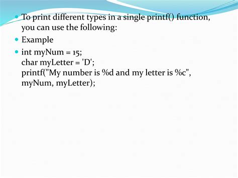 Introduction To C Programming Language Coding Ppt Free Download