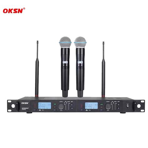 Uhf Dual Fixed Frequency Wireless Microphone System Sn P910 Buy Uhf