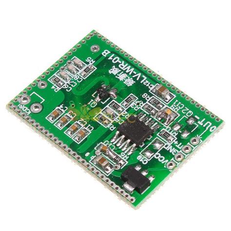 Elecbee Microwave Radar Sensor Module Human Induction Radar Detector Sensor Module Board