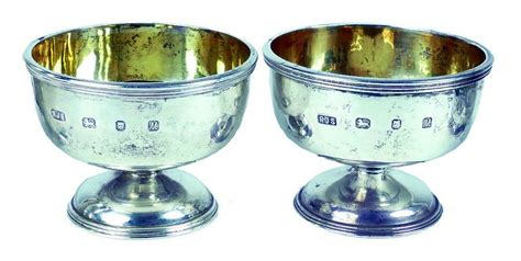 Silver Stem Cups With Gilded Interiors 7 Words Mugs Cups And Goblets