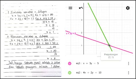 An Example Of Using Geogebra For Stvle Material Download Scientific