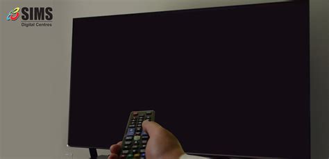 Tv Screen Is Blank Or Showing Black Screen Solutions Sims Nigeria Limited