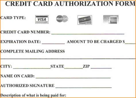 Credit Card Processing Form Template Throughout Credit Card Payment Slip Template Xfanzexpo