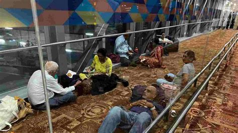 Delhi Airport Passengers Faint As Air India Flight Delayed By 20 Hours