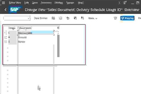 how to define usage indicator in sap