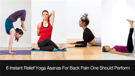 6 Instant Relief Yoga For Back Pain Poses You Should Perform