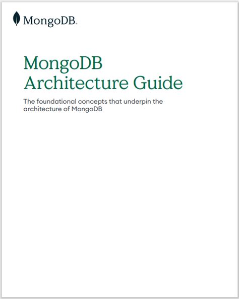 Mongodb Architecture Guide