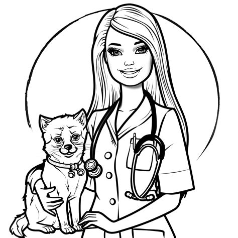 Best Barbie Coloring Pages Free Printable Pdfs