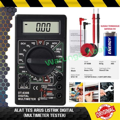 Jual ALAT CEK ARUS LISTRIK MULTIMETER AVOMETER TESTER MULTITESTER