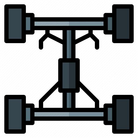 Chassis Framework Structure Body Component Automotive Icon Download On Iconfinder