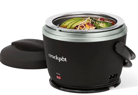 Crock Pot Electric Lunch Box Portable Food Warmer For Travel Car On
