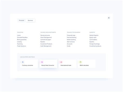 Ui Design Daily Mega Menu Ui Design