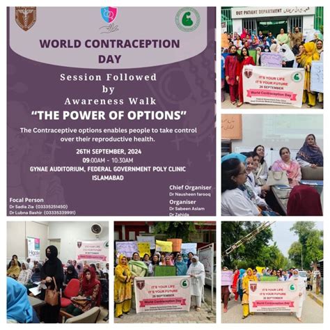 Dr Sabeen Afzal On Linkedin Celebrating World Contraception Day At