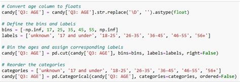 Solved I Have The Following Pandas Code That Keeps Giving Me