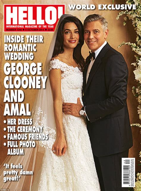 George Clooney And Amal Alamuddin First Pictures From Wedding Are