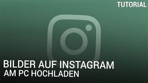 Bilder Auf Instagram Am PC Hochladen YouTube