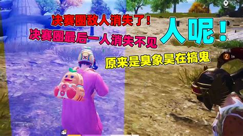笨小雨决赛圈遇怪事最后一名敌人消失不见原来是象昊在搞鬼 象昊i 象昊i 哔哩哔哩视频