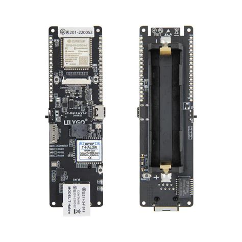 LilyGO T Halow ESP S Placa de desenvolvimento Ethernet WiFi Módulo Bluetooth Opencircuit