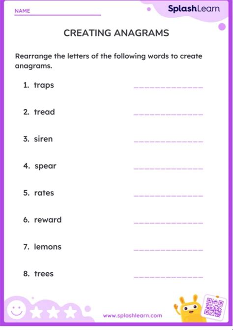 Word Puzzles Worksheets Free Printable SplashLearn