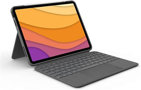 Bàn phím Logitech Combo Touch Backlit cho iPad Gió Biển