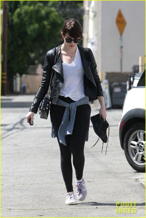 Photo Emma Stone Battle Of Sexes Working Out 35 Photo 3618406 Just
