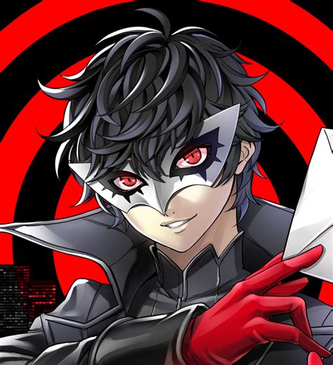 Safebooru 1boy Amamiya Ren Atlus Black Hair Gloves Grey Coat Grin