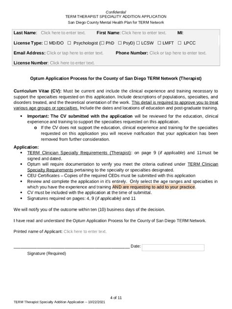 Clinician Specialty Attestation Doc Template Pdffiller