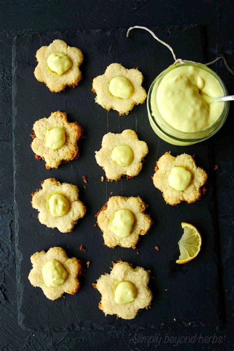 Homemade Lemon Curd Cookies Recipe Simplybeyondherbs