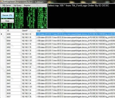 Fortinet Log Viewer Çözümpark