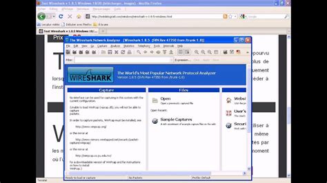 Télécharger Et Installer Wireshark V 185 Youtube