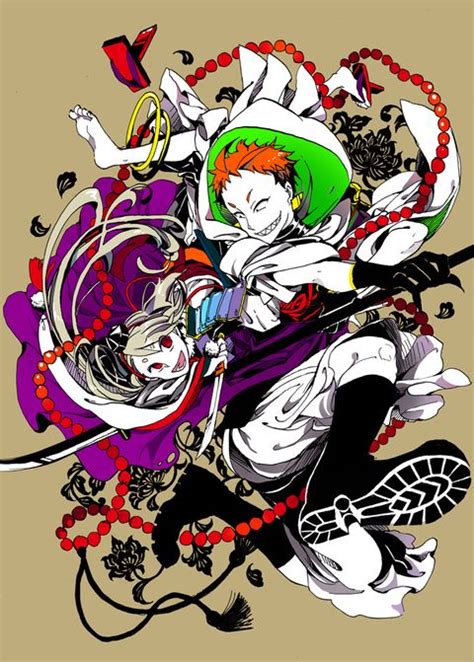 「今剣 岩融」「己時クナイ」のイラスト Pixiv Touken Ranbu Pixiv Anime Wallpapers