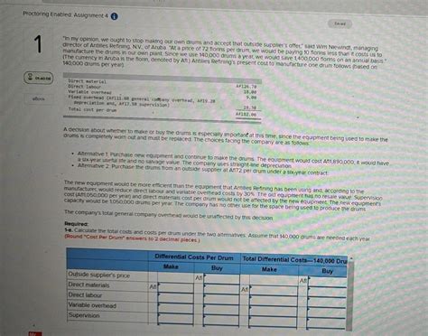 Solved Proctoring Enabled Assignment 4 I 1 In My Opinion Chegg