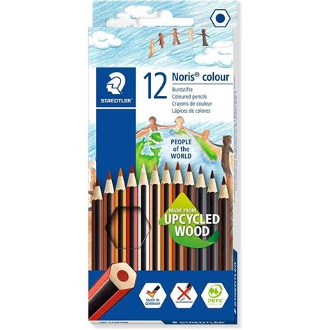 STAEDTLER Crayons de Couleur Noris Colour Haute Résistance à la