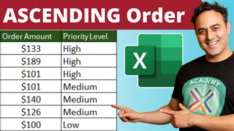 Ascending in Excel: Fast Sorting with Formulas & Functions | MyExcelOnline