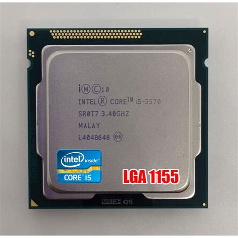 Used Intel Core I I I CPU Processor LGA Core Thread GHz Integrated