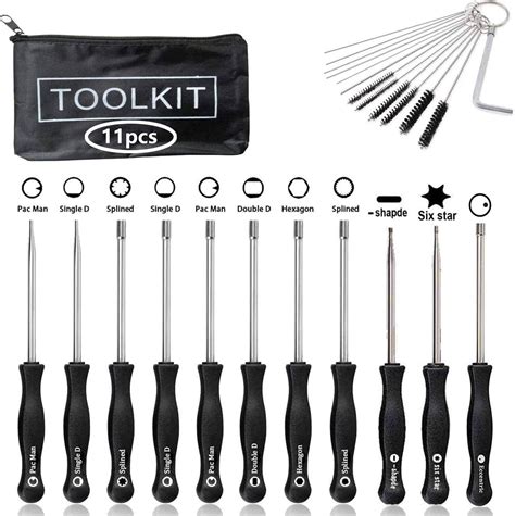 Amazon.com: 11 Pcs Carburetor Adjustment Tool Screwdriver Kit for Common 2 Cycle Carburator ...