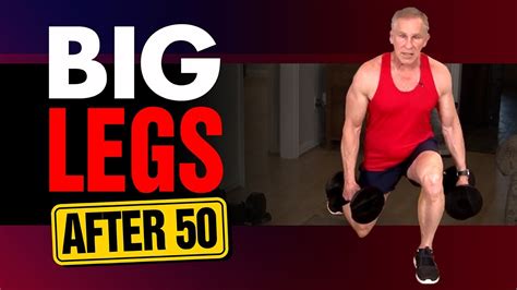 Lower Body At Home Workout For Men Over 50 Bigger And Stronger Legs