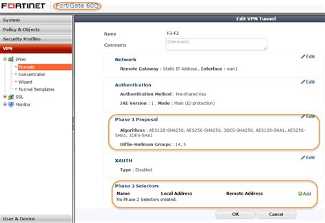 FortiOS 5 4 1 IPSec Phase 2 For AutoConf Enabled Phase1 Issue