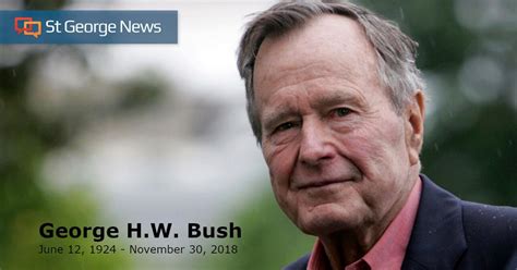 Former President George H W Bush Dies At Age 94 National